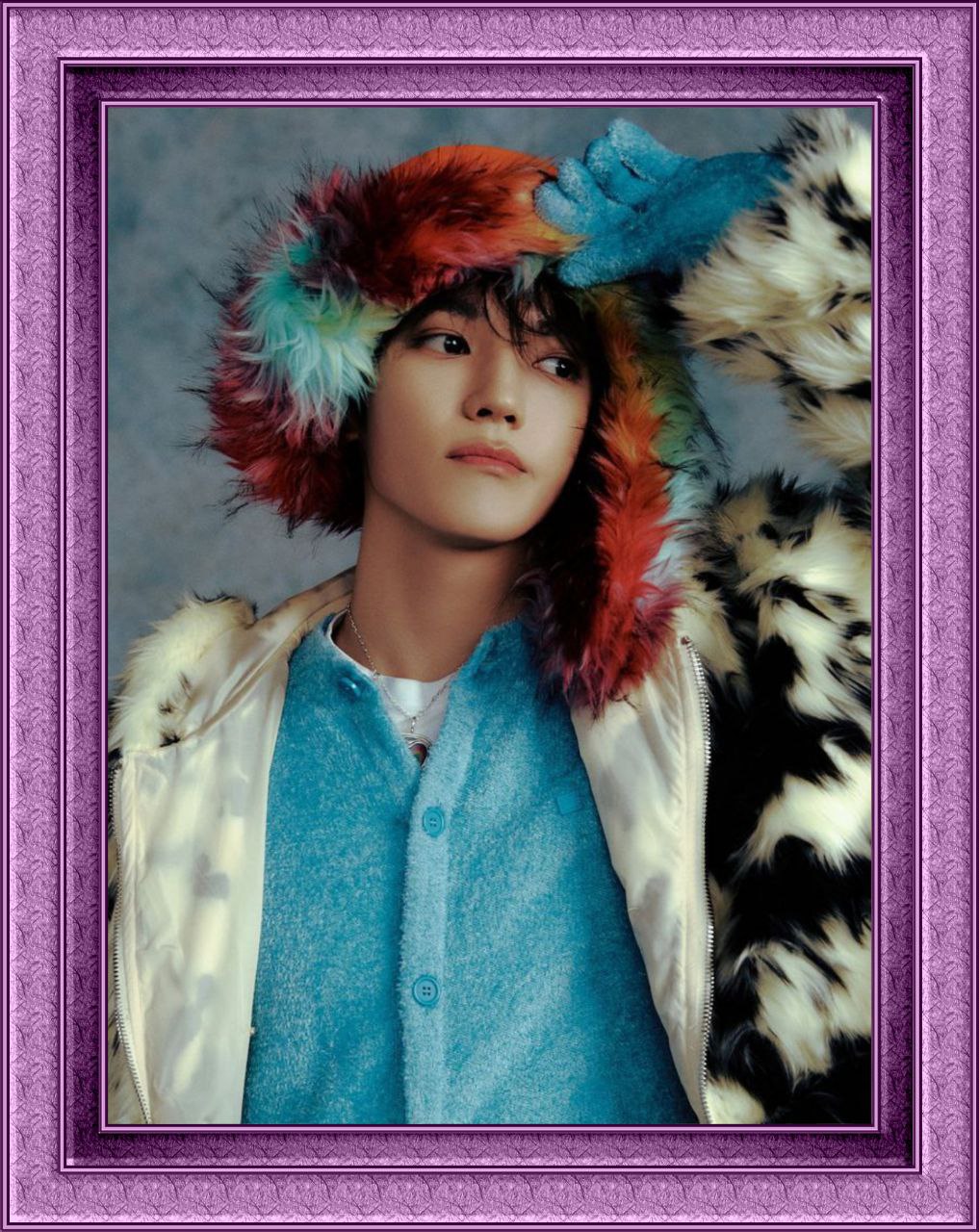 Меховая шапка Тэёна — KPOP-SOCIAL